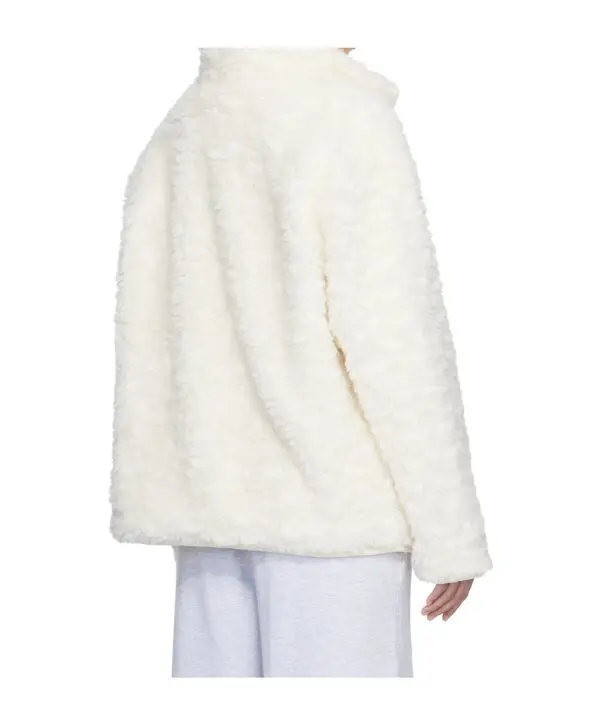 SKIMS High-necked Fur Jacket
