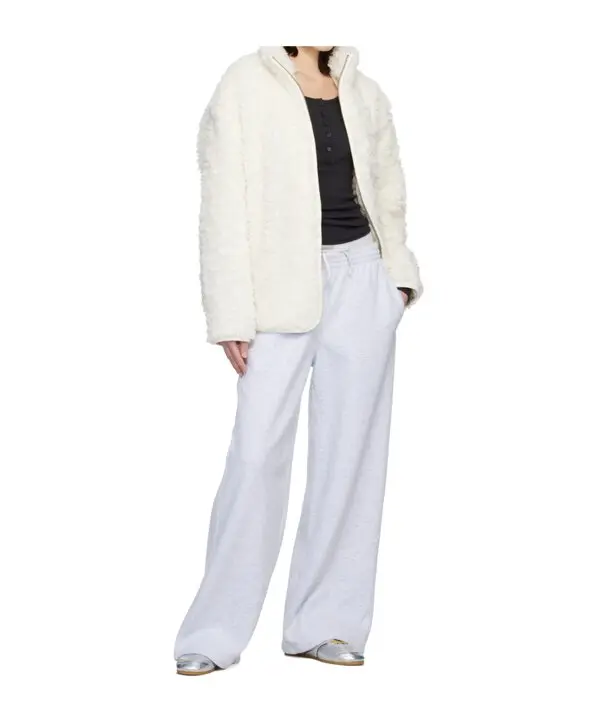 SKIMS High-necked Fur Jacket