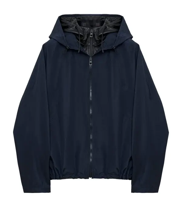 Loewe Layered-neck Hooded Jacket