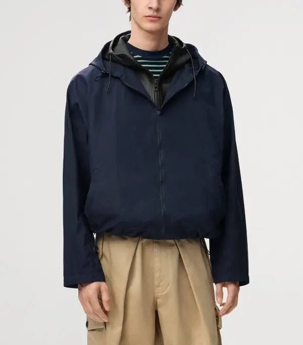 Loewe Layered-neck Hooded Jacket