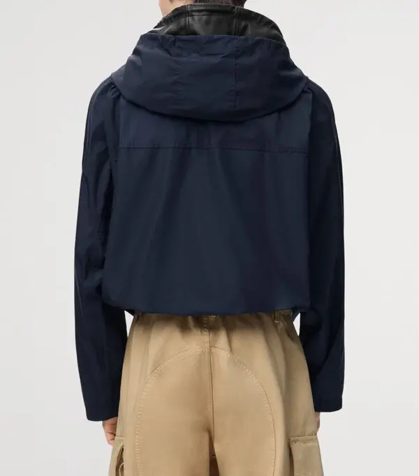 Loewe Layered-neck Hooded Jacket