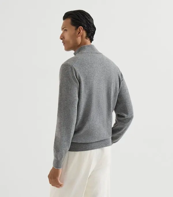 Brunello Cucinelli Cashmere Quarter-zip Sweater
