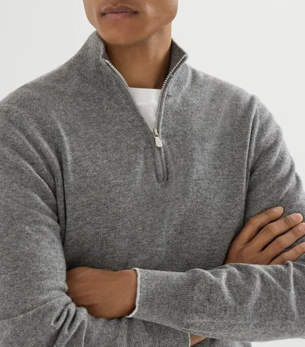 Brunello Cucinelli Cashmere Quarter-zip Sweater