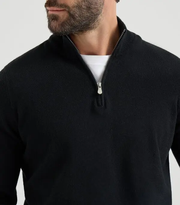 Brunello Cucinelli Cashmere Quarter-zip Sweater