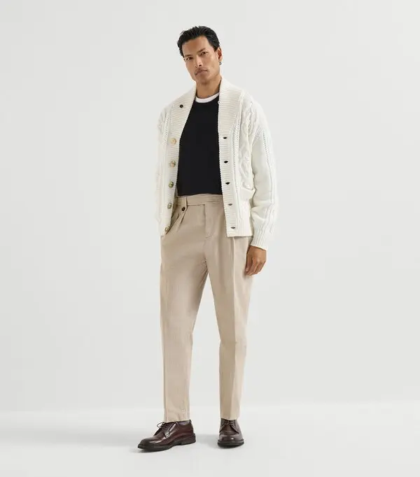 Brunello Cucinelli Cashmere Crew-neck Sweatshirt - Black