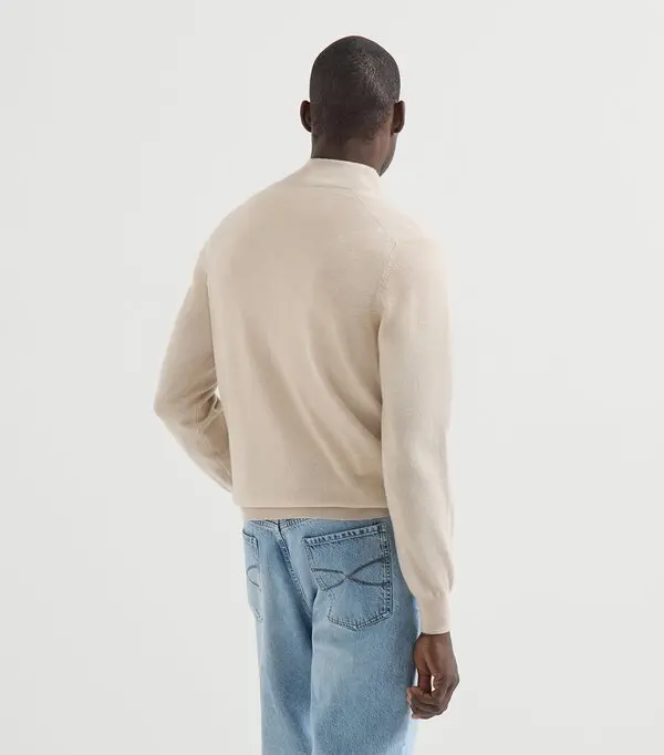 Brunello Cucinelli Cashmere Quarter-zip Sweater