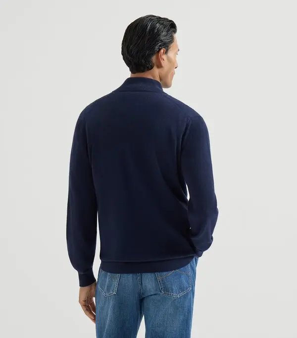 Brunello Cucinelli Cashmere Quarter-zip Sweater