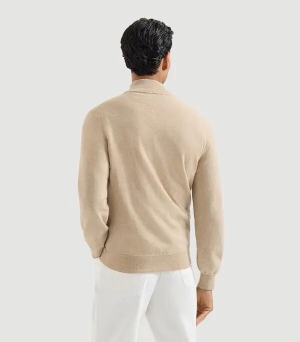Brunello Cucinelli Cashmere Quarter-zip Sweater