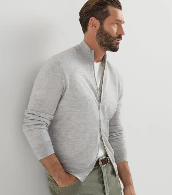 Brunello Cucinelli Two-way Zip Cardigan