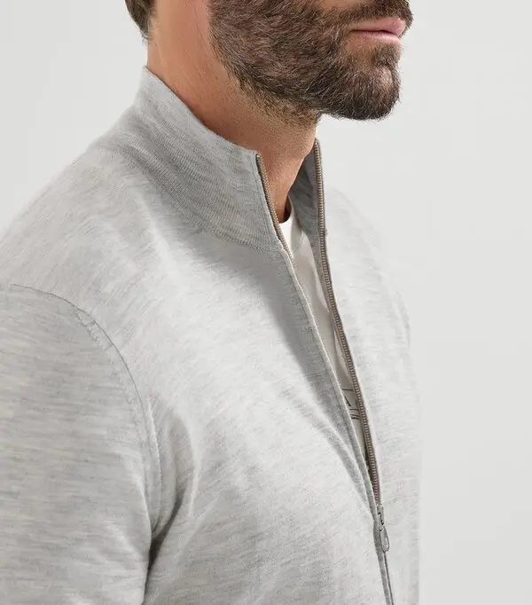 Brunello Cucinelli Two-way Zip Cardigan