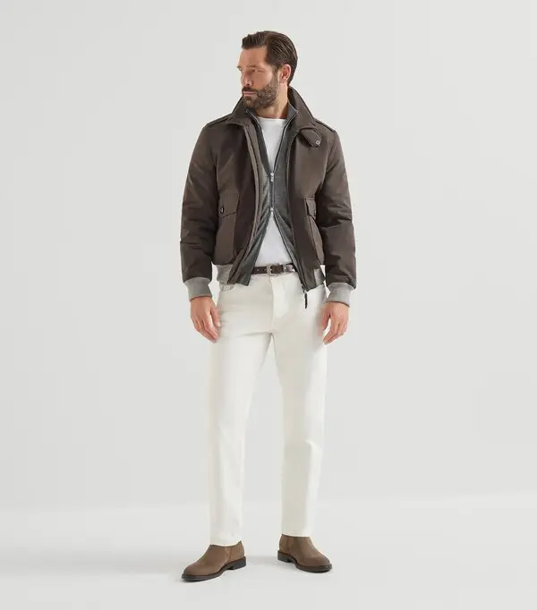 Brunello Cucinelli Cashmere-silk Zip-up Cardigan