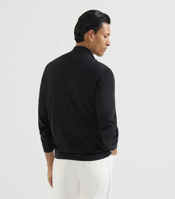 Brunello Cucinelli Cashmere-silk Zip-up Cardigan