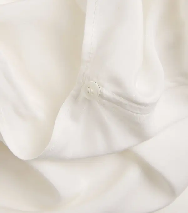 Source Unknown Long-sleeve Draped Pisa Blouse