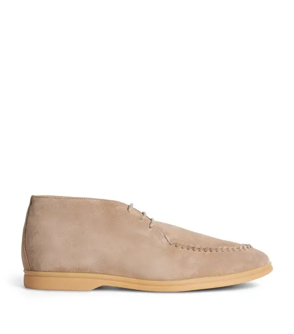 Eleventy Suede Ankle Boots