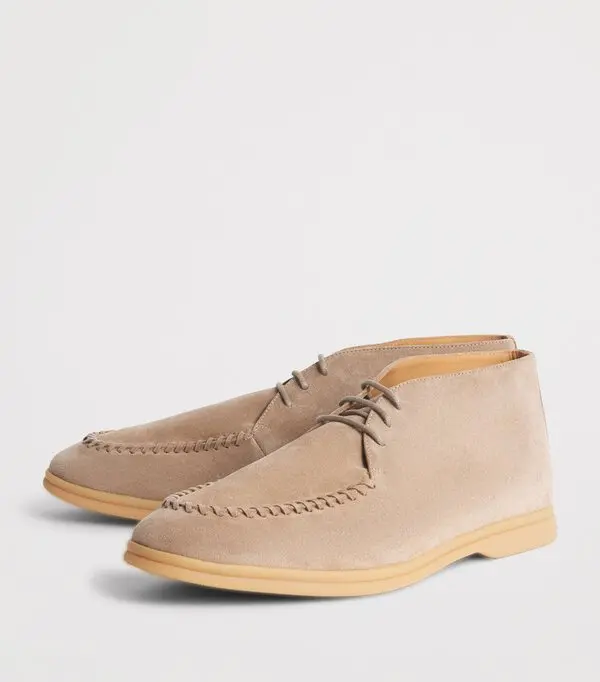 Eleventy Suede Ankle Boots