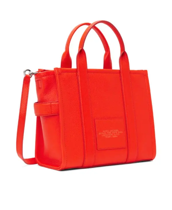 Marc Jacobs Leather Tote Bag - Red