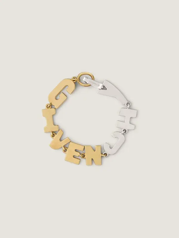 Givenchy Letters Bracelet In Metal