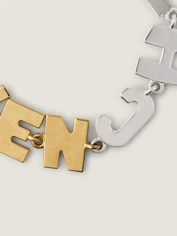 Givenchy Letters Bracelet In Metal