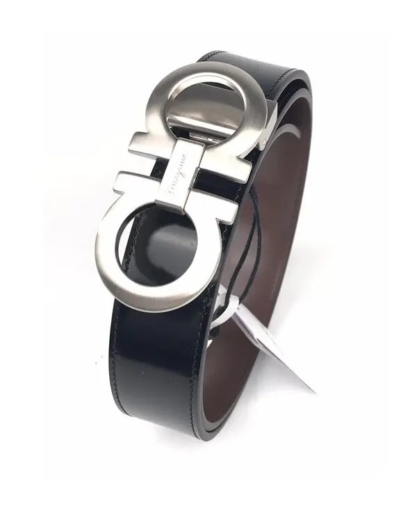 FERRAGAMO Gancio Buckle Belt