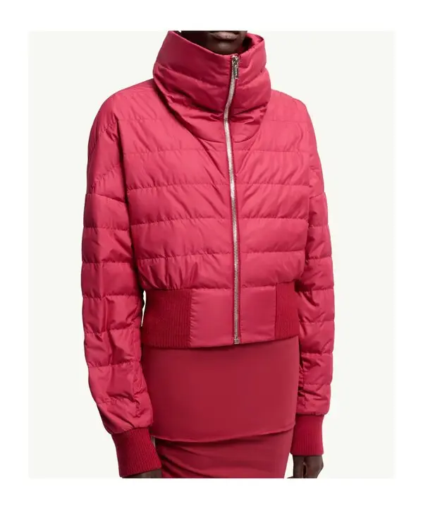 Moncler Cropped Down Jacket