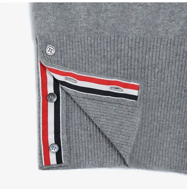 Thom Browne Cashmere Sweater - Light Gray