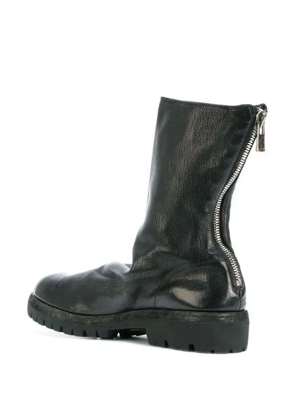 Guidi Leather Rear Zip Boots