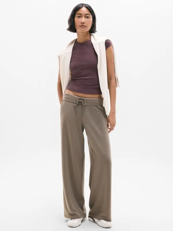 Athleta Coaster Luxe Straight Leg Pant
