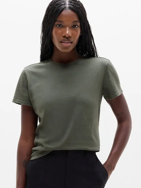 Athleta Favorite Cotton Classic Tee