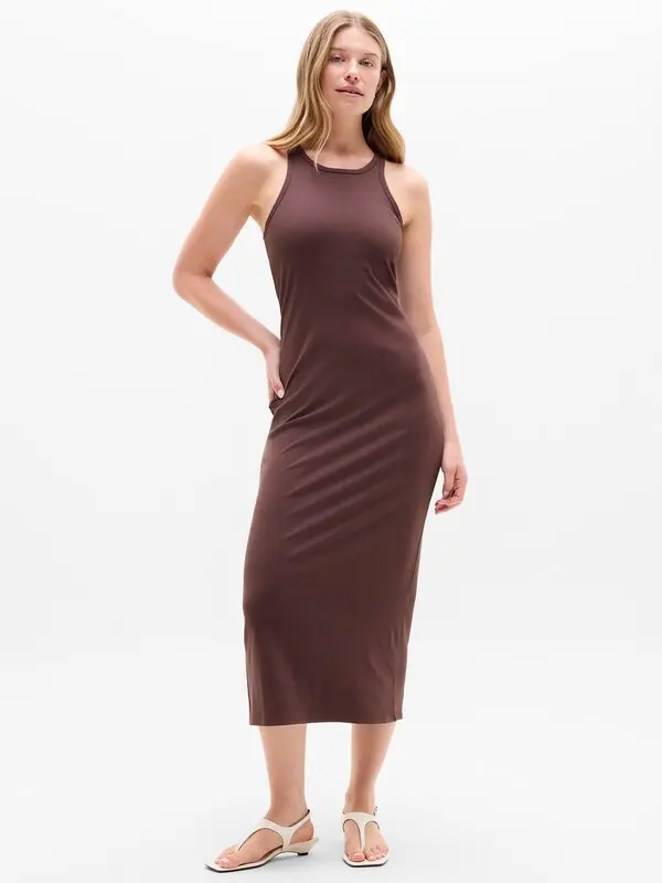 Athleta Signature Rib Maxi Dress