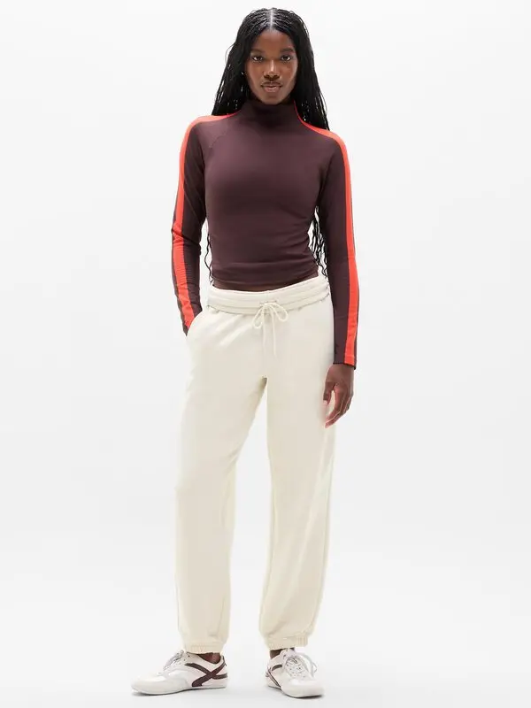 Athleta Forever Fleece Classic Jogger - Bone