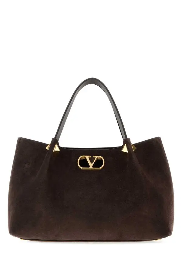 Valentino Garavani Suede Shopping Bag