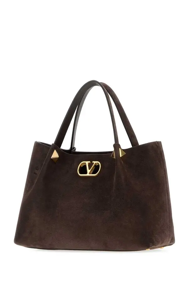 Valentino Garavani Suede Shopping Bag