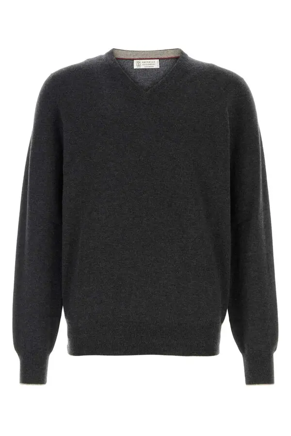 Brunello Cucinelli Cashmere Sweater - Gray