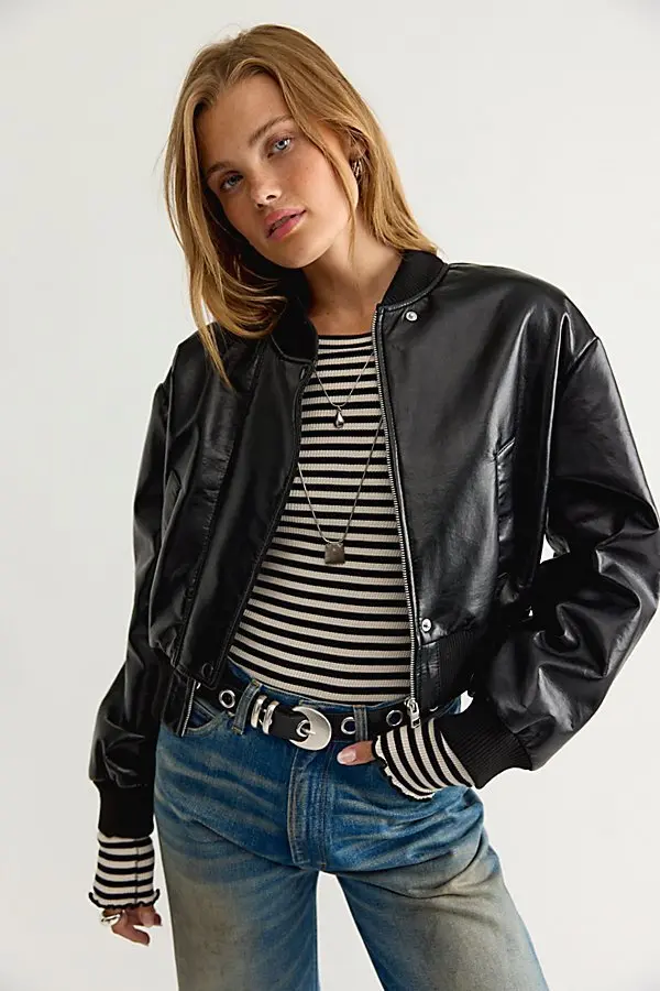 Citizens Of Humanity Camille Moto Jacket - Black