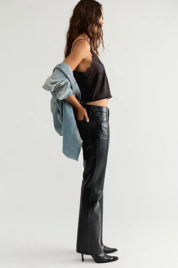 Citizens Of Humanity Genova Low Rise Bootcut Pants - Black