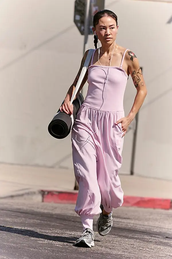 Free People Jump Start Convertible Onesie - Bloom