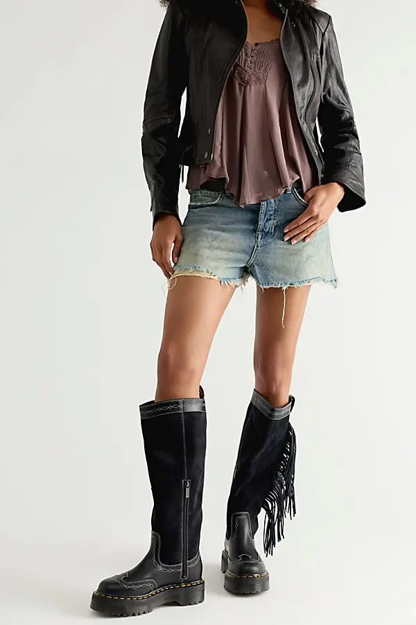 Dr. Martens Fusion Fringe Hi Boots
