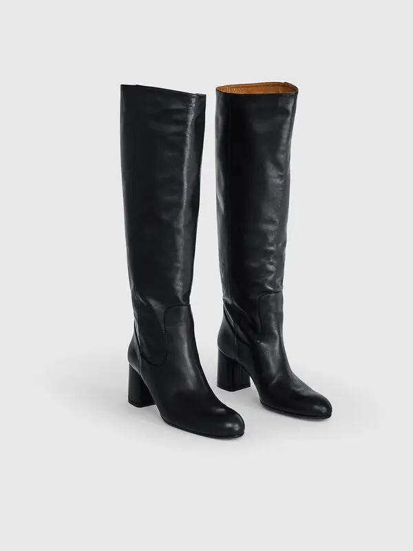 ATP ATELIER Sarconi Leather Knee High Boots