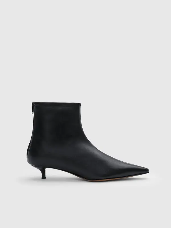 ATP ATELIER Melfi Shiny Nappa Ankle Boots