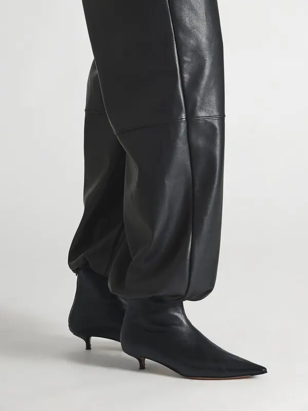 ATP ATELIER Melfi Shiny Nappa Ankle Boots