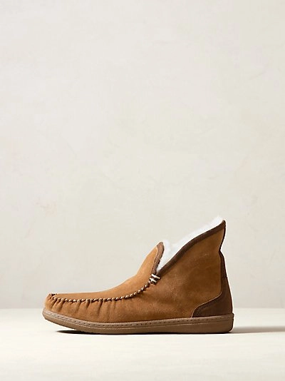 Overland Walker Sheepskin Slipper Boots