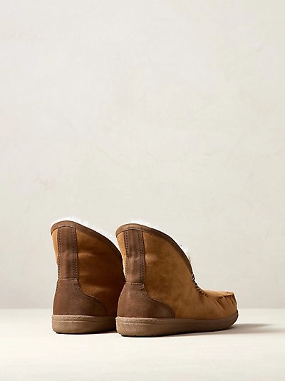 Overland Walker Sheepskin Slipper Boots
