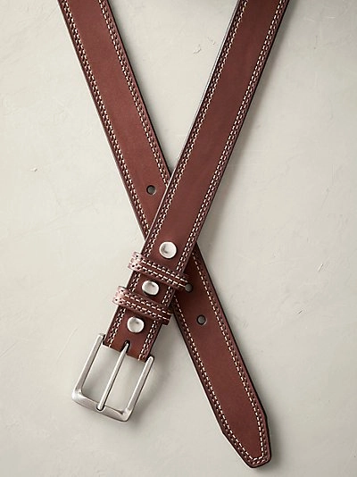 Overland Wrigley Buffalo Leather Belt