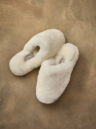 Overland S Sutton Shearling-lined Sheepskin Scuff Slippers