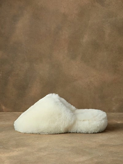 Overland S Sutton Shearling-lined Sheepskin Scuff Slippers