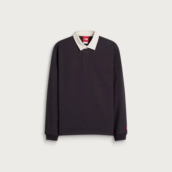 The North Face Red Box Rugby Shirt - Obsidian