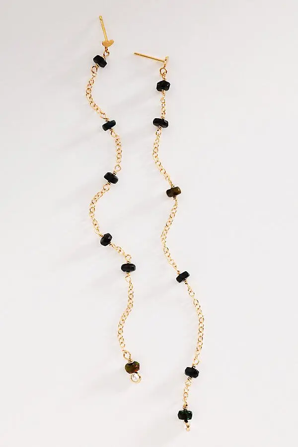 HEATHER HAWKINS A Moment Apart Earrgs - Black Pattern