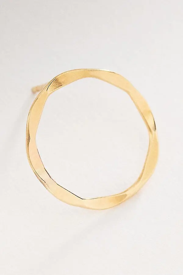 HEATHER HAWKINS Circle Stud Earrgs - Gold
