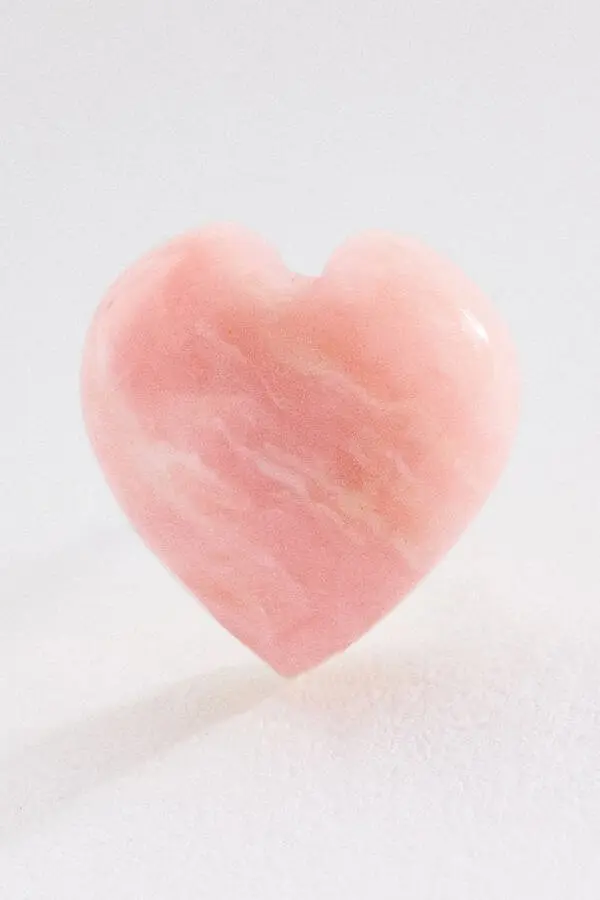 HEATHER HAWKINS Heart Stud Earrgs - Pink Pattern
