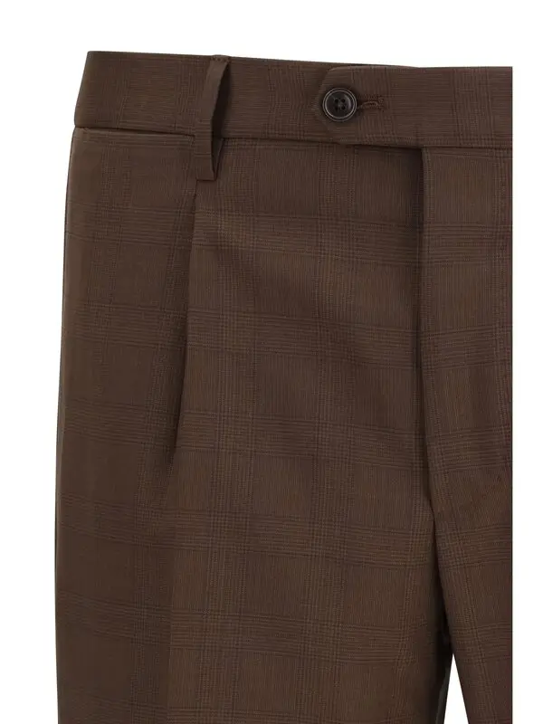 Tagliatore Virgin Wool Suit - Brown